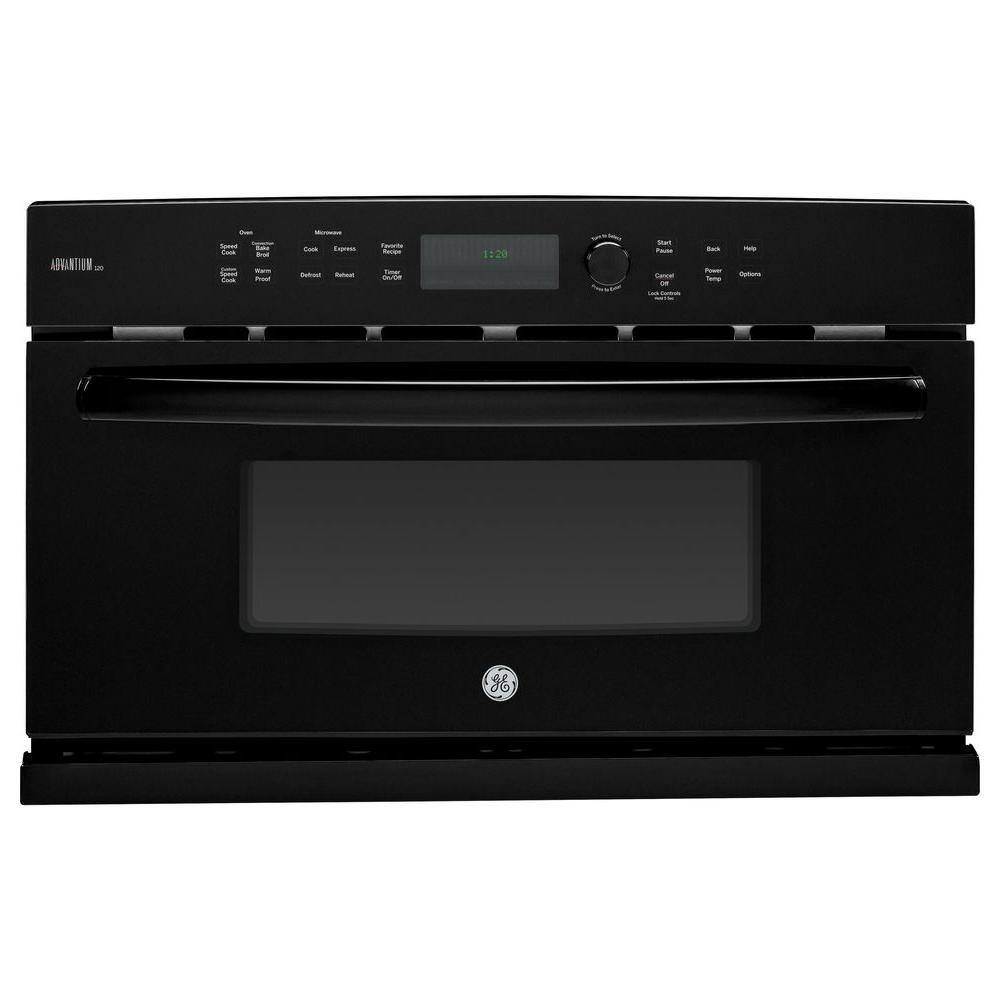 GE Advantium 30 in. Electric Wall Oven with Speed Cook and Convection ...