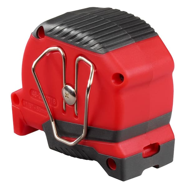 Milwaukee 16 ft. Compact Tape Measure with Fractional Scale 48-22-1716 ...