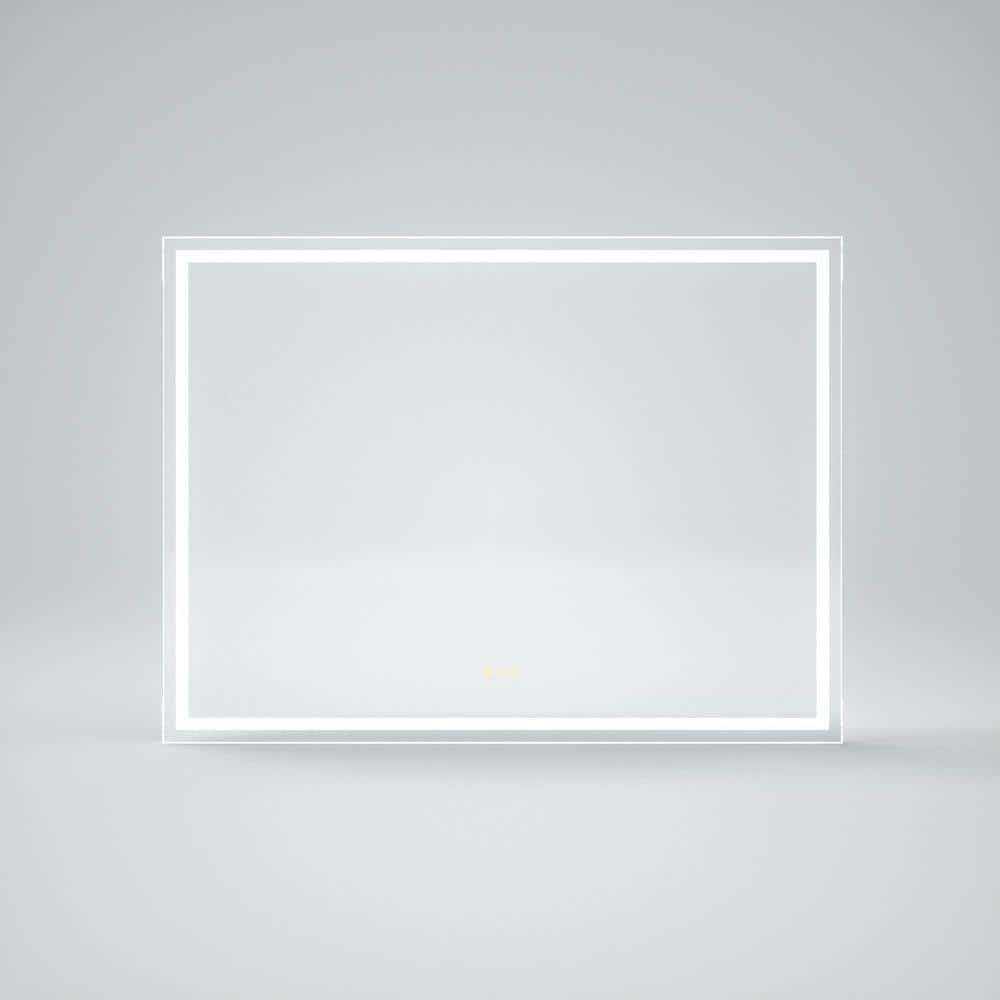 Reviews for niveal Bochum 48 in. W x 36 in. H Rectangular Frameless LED ...