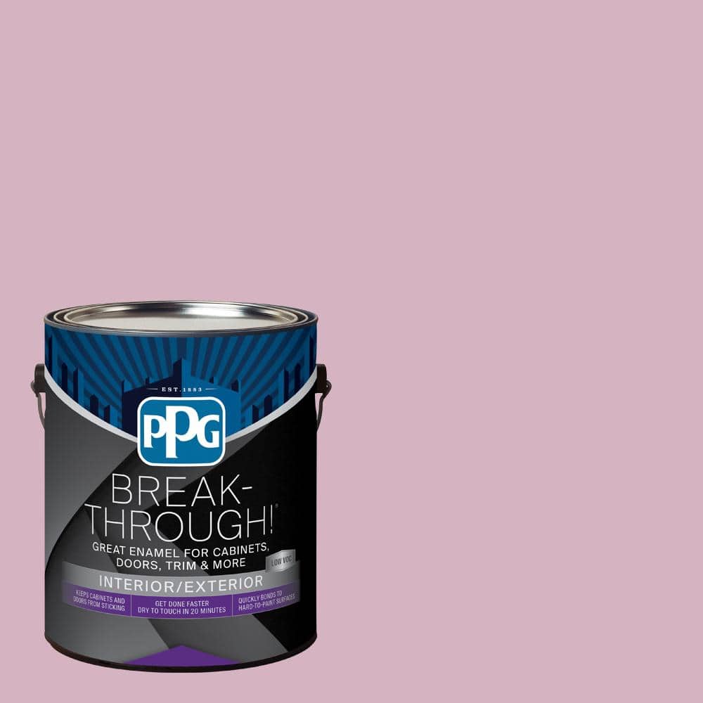 Break-Through! 1 gal. PPG1044-4 Mauvelous Satin Door, Trim & Cabinet ...