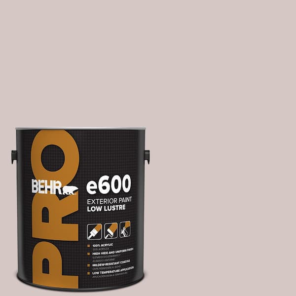BEHR PRO 1 gal. #730A-3 Lilac Tan Low Luster Exterior Paint PR62001 ...