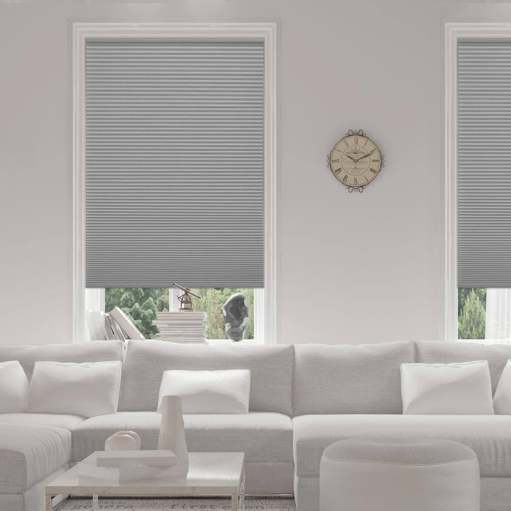 Home Decorators Collection Pewter Cordless Blackout Cellular Shades for ...