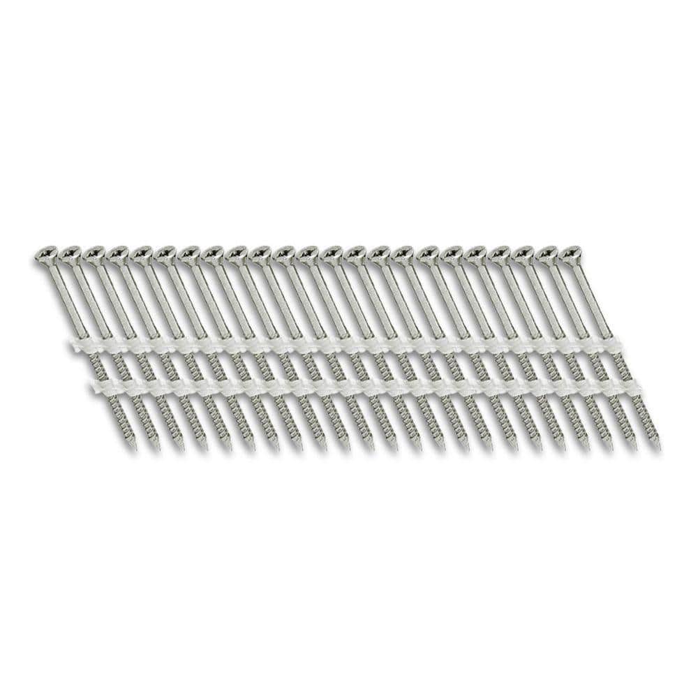 Scrail 3 in x .113 in. 20° Fine Thread Stainless Steel 304 Plastic ...