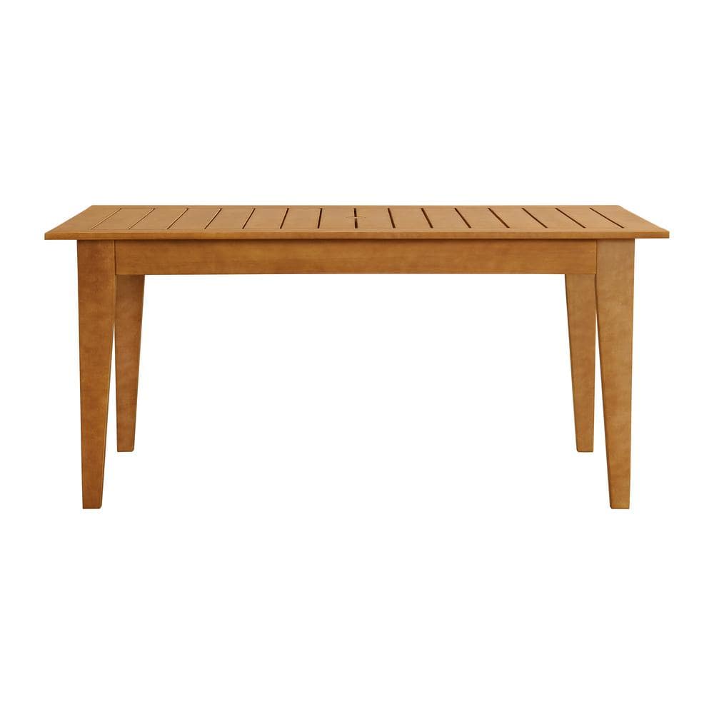 Pure Garden Barton Eucalyptus Wood Outdoor Dining Table 80-OWD-DTHD ...