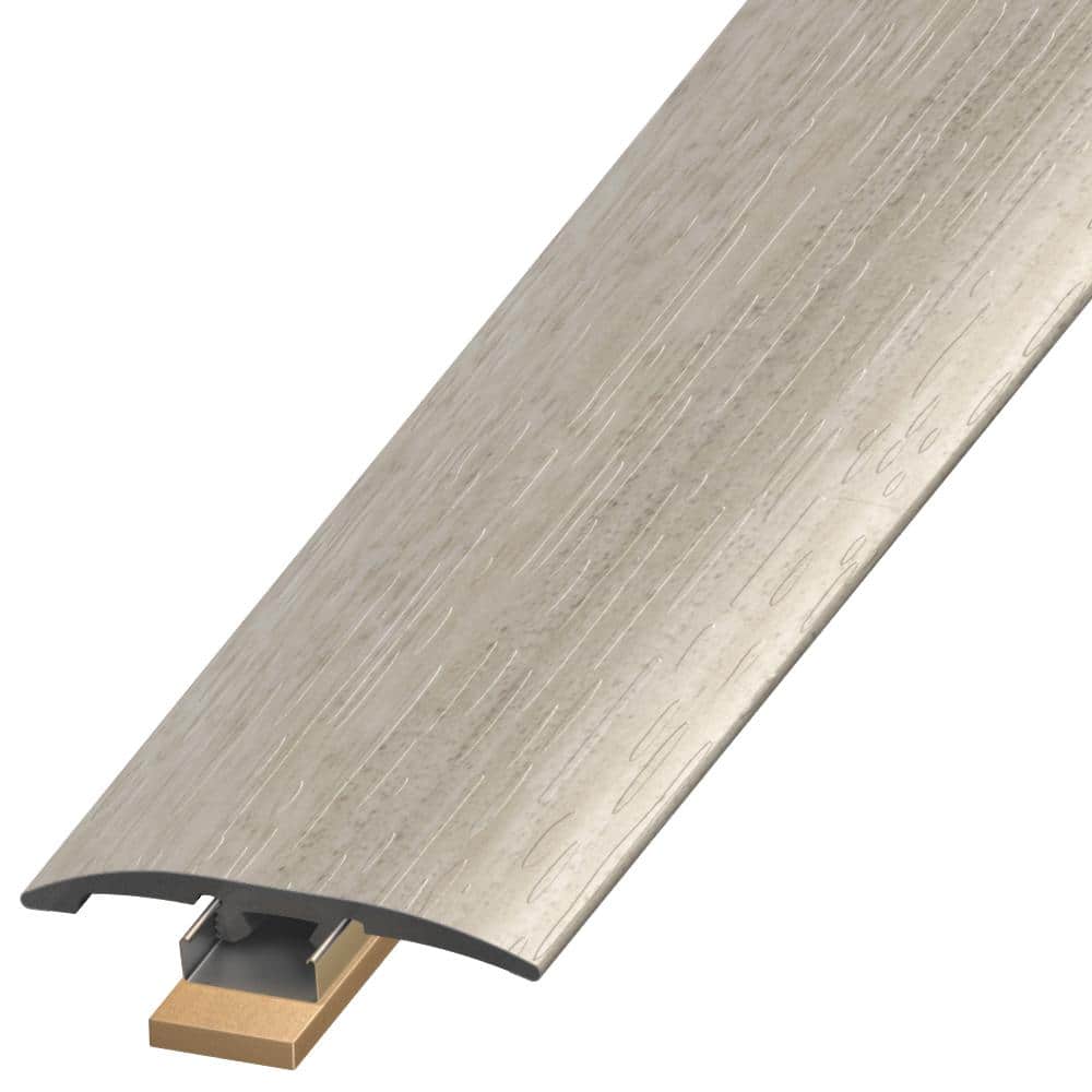 DuraDecor Classy Chic Graceful Graphite 0.25 in. T x 2 in. W x 94 in. L ...