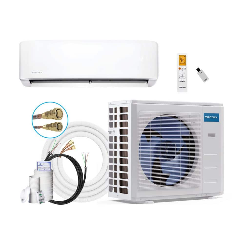 Reviews for MRCOOL 5th Gen DIY 12K BTU 23.5 SEER2 1-Ton Mini-Split Heat Pump Complete System-25 ...