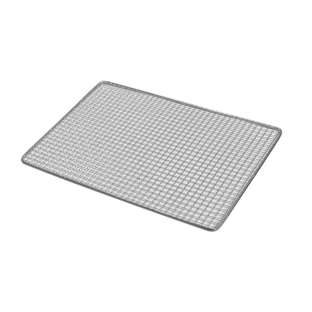 BENCHFOODS 8 in. x 12 in. 10-Piece Stainless Steel Mesh Trays Set 10 ...