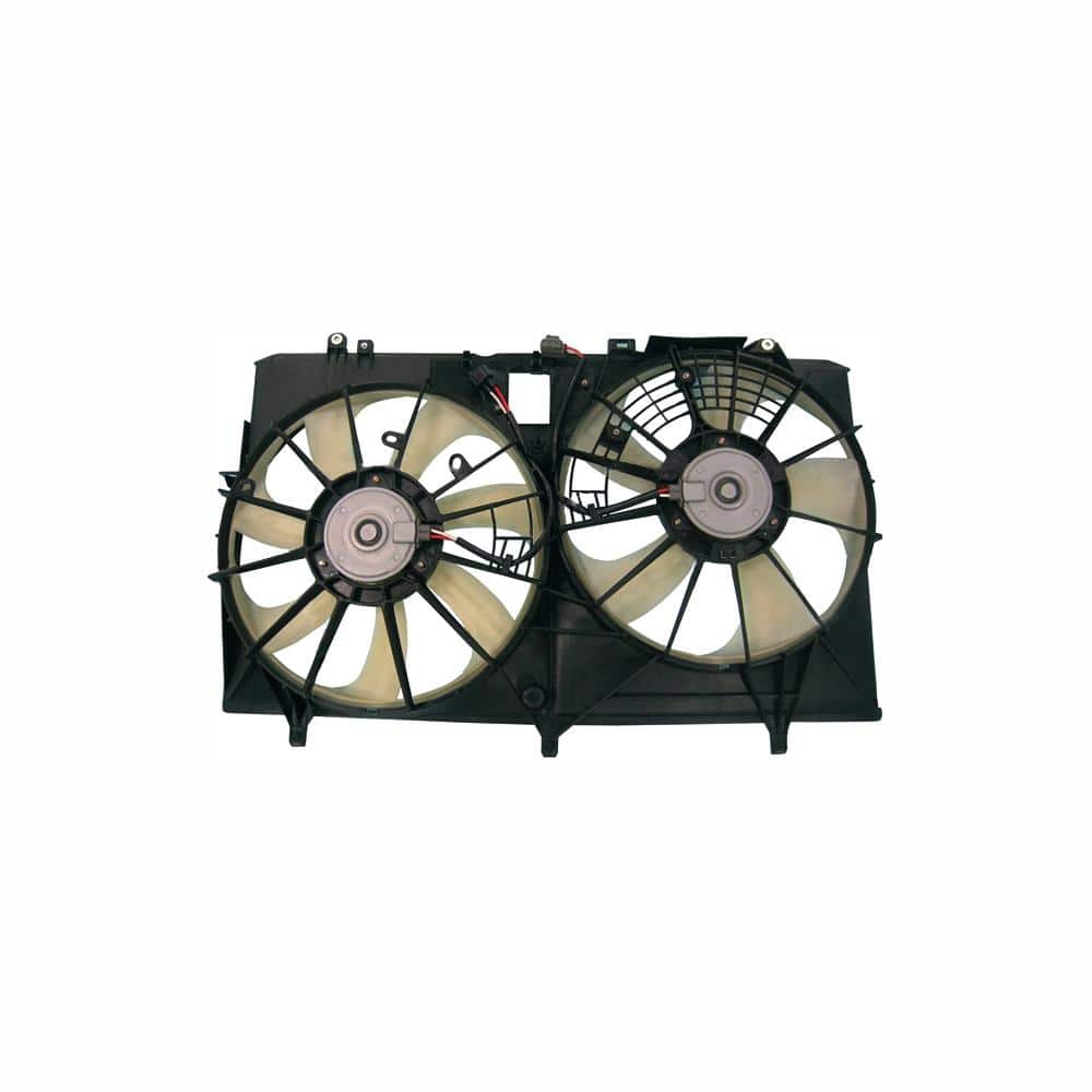 TYC Dual Radiator and Condenser Fan Assembly 622670 - The Home Depot
