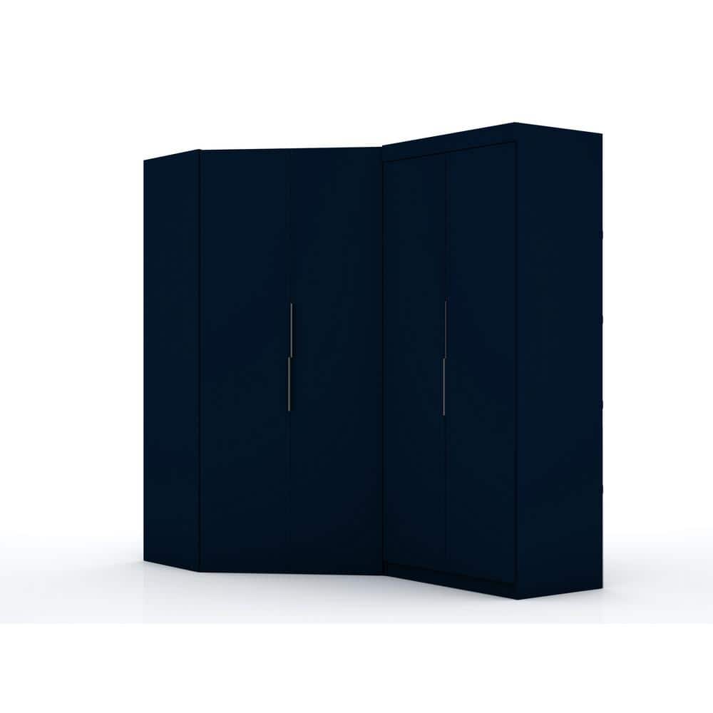 Luxor Ramsey Modern Tatiana Midnight Blue Composite Wood 101.89 in. W 4 ...