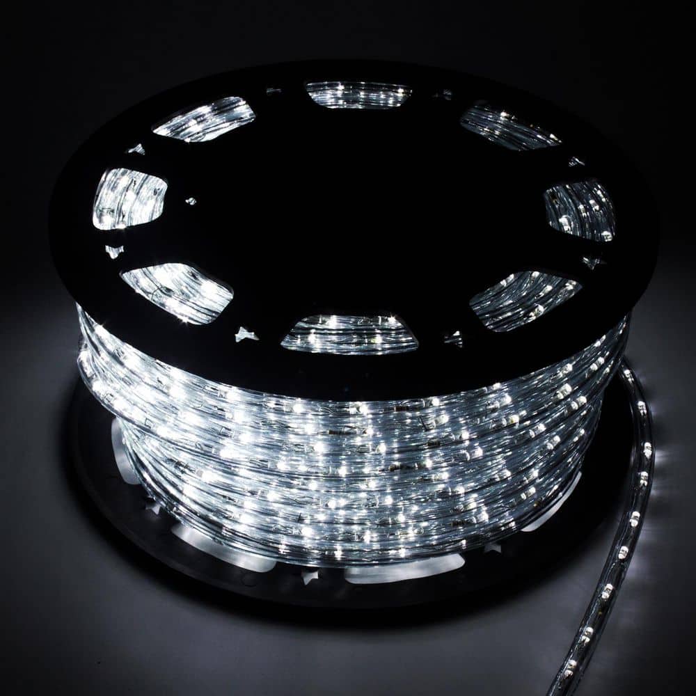 walsport Outdoor 150 ft. 110-Volt Plug-In White Color Changing Light ...