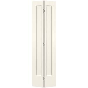 Masonite 30 in. x 80 in. 2-Panel Logan Hollow Core Ivory Keys Molded ...