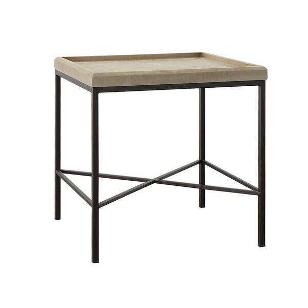 Picket House Furnishings Emitt 24 in. Natural Rectangle MDF Top End ...