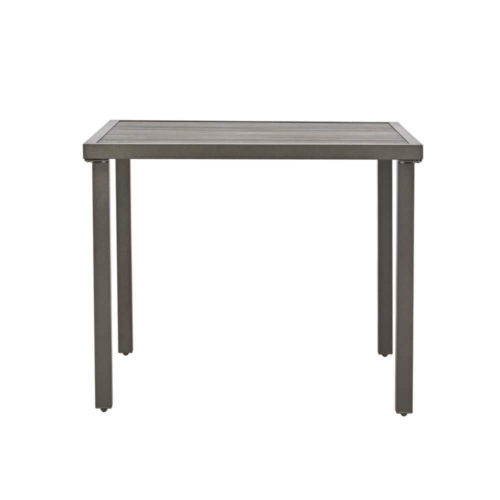 Patio Festival Metal Outdoor Dining Table PF18249 - The Home Depot