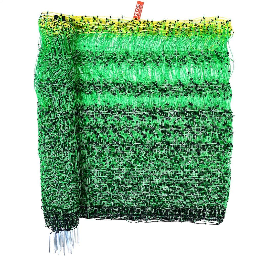 Misopily 164 ft. L x 35 in. H Stainless Steel Electric Garden Fence ...