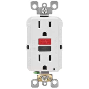 Reviews for Leviton Lever Edge Easy Install 15 Amp 125-Volt Self-Test ...