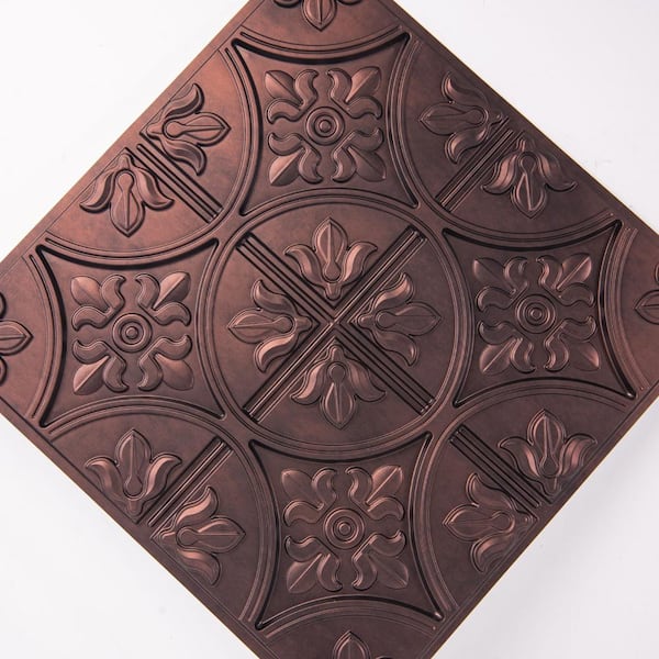 Oil Rubbed Bronze Tin Ceiling Tiles | Shelly Lighting
