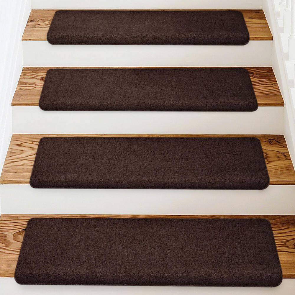 PURE ERA Ultra Plush Bullnose Indoor Tape Free Non-Slip Soft 9.5" x 30 ...