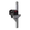 Step2 Highland Weathered Cedar Mail Post and XL Black Mailbox 523000 ...