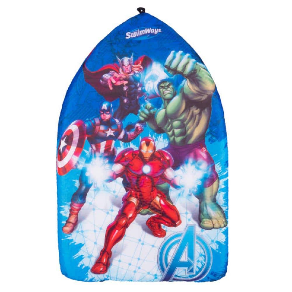 Marvel 17.5 in. Avengers Foam Kickboard Swim Trainer 6038806 - The Home ...