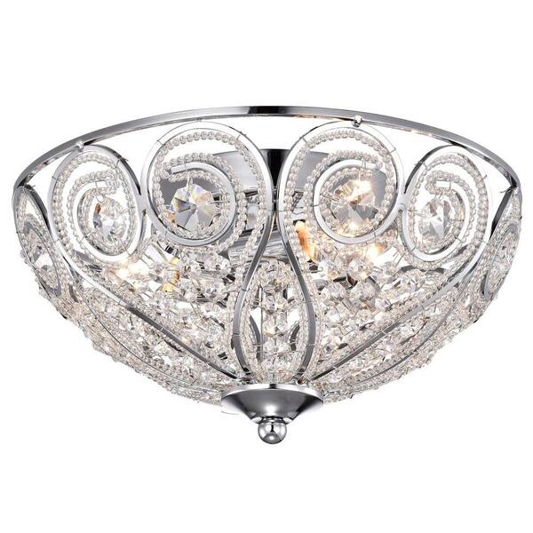 Have a question about Warehouse of Tiffany Zuzan 6 in. 3-Light Indoor ...