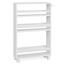 Bunpeony 19 in. W White Rolling Kitchen Cart with Handle ZY1K0096 - The ...