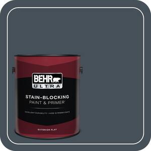 BEHR PREMIUM PLUS 8 oz. #PPF-48 Evening Storm Semi-Gloss Interior ...