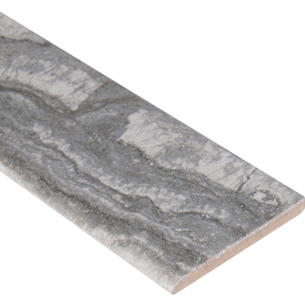 Reviews for MSI Balmira Smoke Bullnose 3 in x 18 in. Matte Porcelain ...
