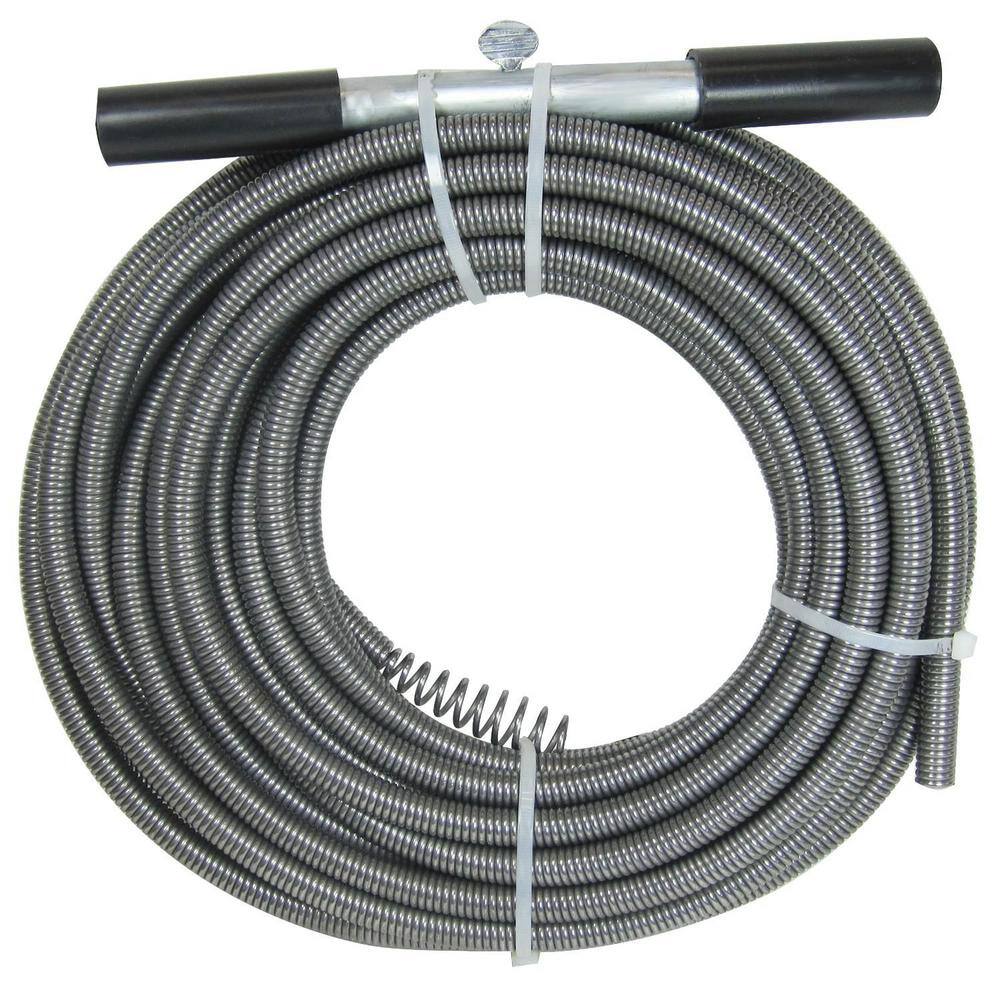 Cobra Tools 1/2 in. x 50 ft. Cable Drain Pipe Auger with Speed-Grip ...