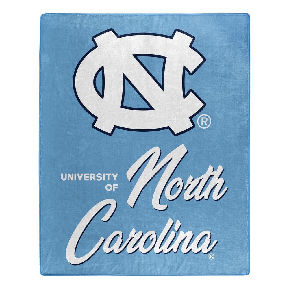 THE NORTHWEST GROUP NCAA Multi-Color UNC Signature Raschel Throw ...