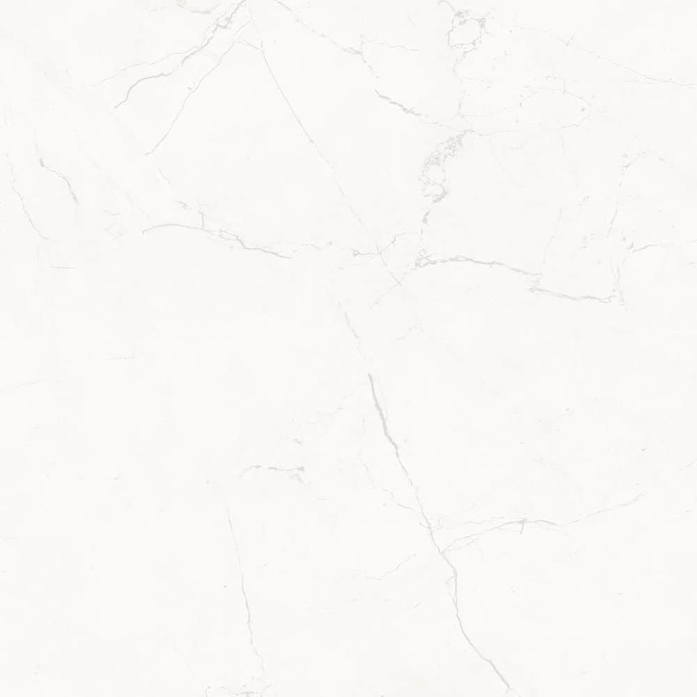 Stonegrid White Matte 12 in. x 12 in. Stone Look Porcelain Tile (16.72 ...
