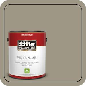 BEHR ULTRA 1 gal. #PPU8-20 Dusty Olive Satin Enamel Exterior Paint ...