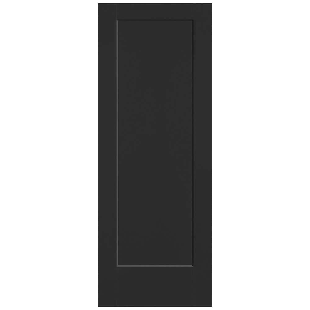 Masonite 30 in. x 80 in. 1-Panel Lincoln Park Single Bore Hollow Core ...