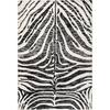nuLOOM Royal Zebra Stripes Black 5 ft. x 7 ft. 5 in. Area Rug RZBD100C ...