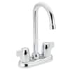 MOEN Chateau 2-Handle High-Arc Bar Faucet in Chrome 4903 - The Home Depot