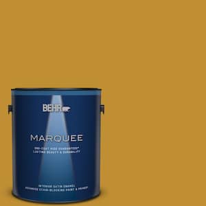 BEHR DYNASTY 1 gal. #M290-7 Turmeric Matte Interior Stain-Blocking ...