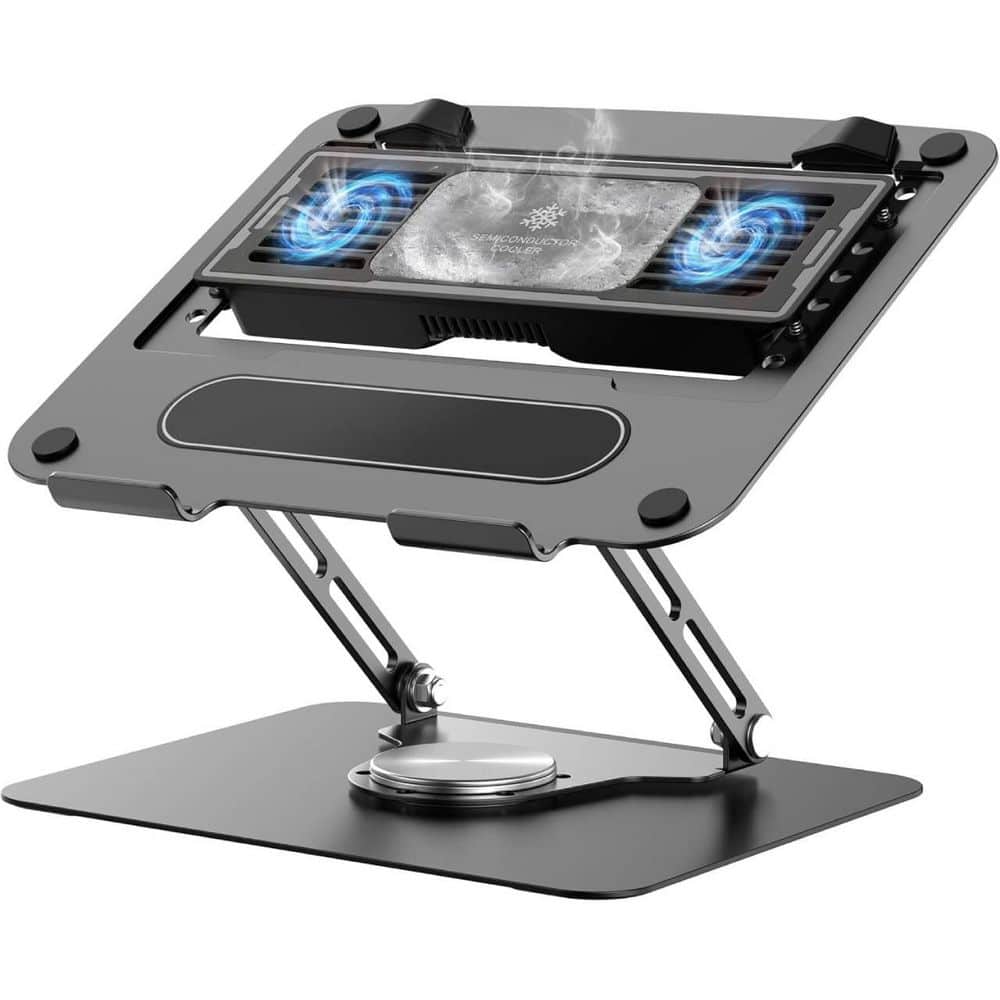 Yichuhaoxi Laptop Cooling Stand with Detachable Thermoelectric Cooler ...