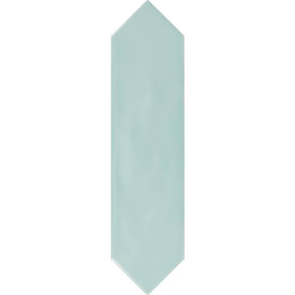 Daltile LuxeCraft Spa Matte 3 in. x 12 in. Glazed Ceramic Picket Wall ...