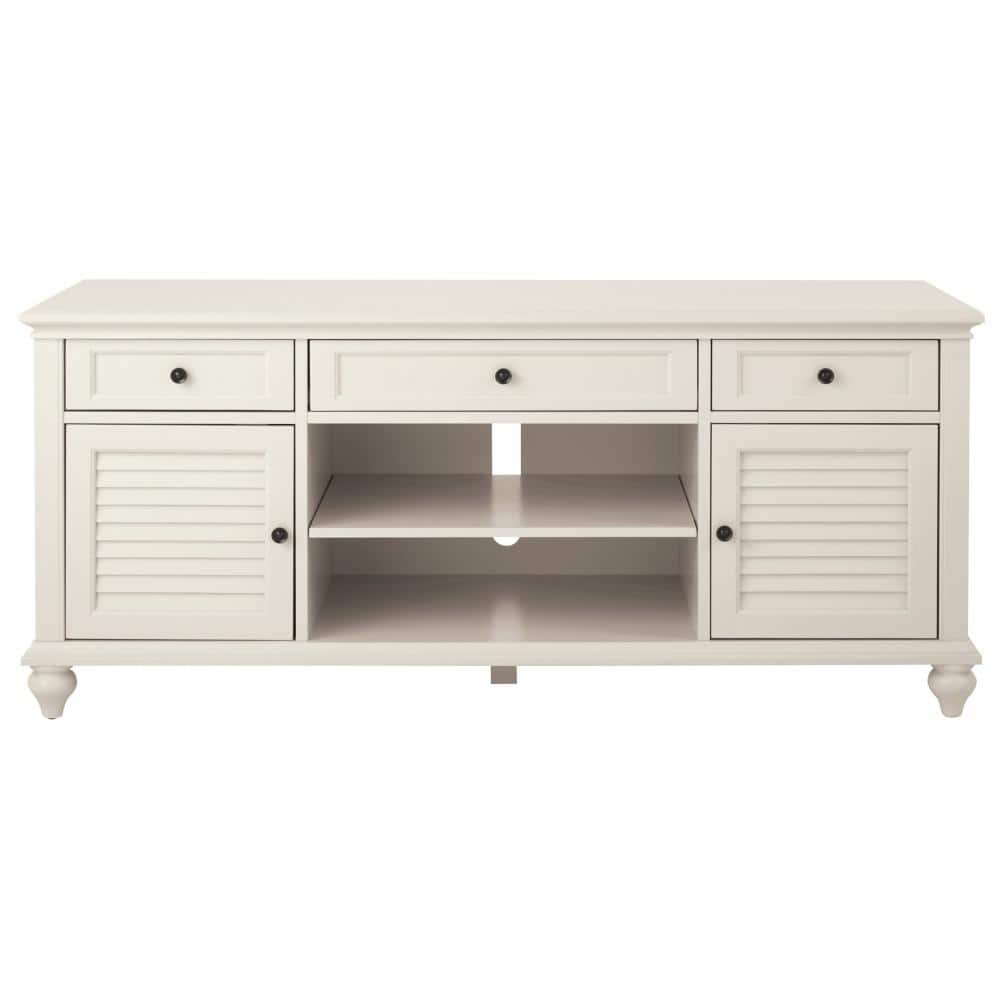 Home Decorators Collection Hamilton 59 in. Off-White 3-Drawer TV Stand ...