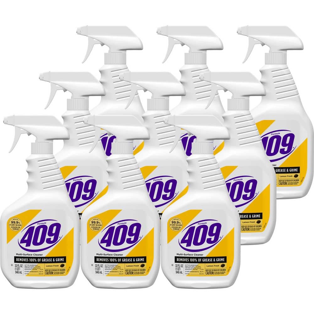 Formula 409 32 oz. Lemon Fresh Multi-Surface Cleaner Spray (9-Pack) C ...