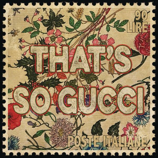 VENICE BEACH Collections That's So Gucci Postage Stamp by Grotto ...