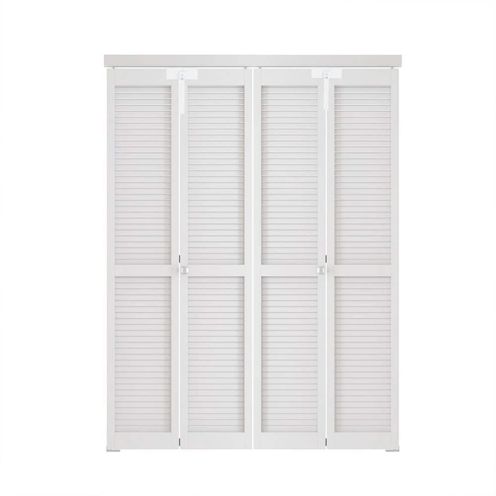 Have a question about TENONER 72 in. x 80 in. Full-Panel Louver Solid ...