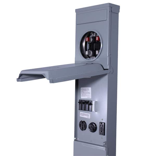 Midwest Electric Products 100A Metered RV Earth Burial Pedestal 5 ...