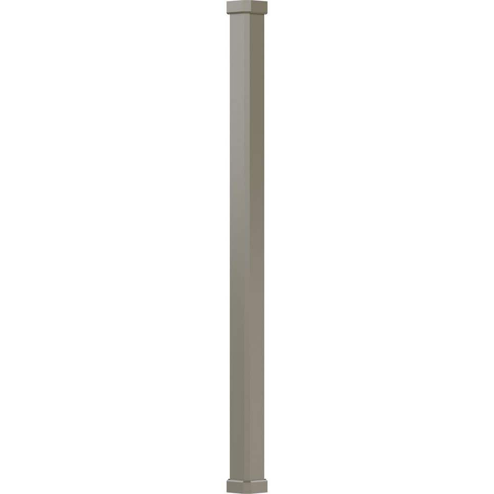 AFCO 9' x 5-1/2" Endura-Aluminum Craftsman Style Column, Square Shaft ...
