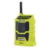 RYOBI ONE+ 18V Cordless Compact Radio with Bluetooth Wireless ...