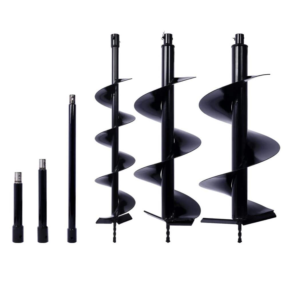 All-in-One Planting Digging Auger Bit Set for 3/4 in. Drills with 6 in ...
