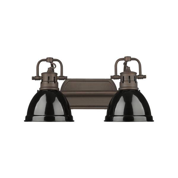 Golden Lighting 8355 Rbz Laura Ashley Rufus 3 Light Ceiling Bar