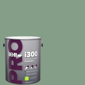 BEHR PRO 1 gal. #S410-5 Track Green Dead Flat Interior Paint PR31301 ...