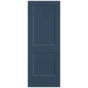 Masonite 36 in. x 80 in. 1-Panel Lincoln Park Single Bore Solid Core ...