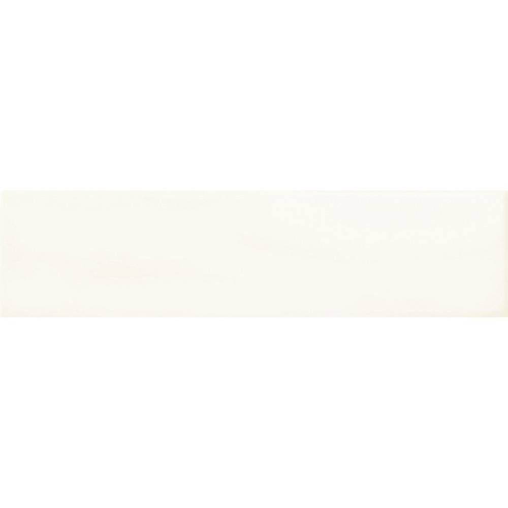 EMSER TILE Catch Ivory 3.94 in. x 15.75 in. Matte Subway Ceramic Wall ...