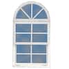 Best Barns 18 in. x 24 in. Single Hung Aluminum Window with Sunburst ...